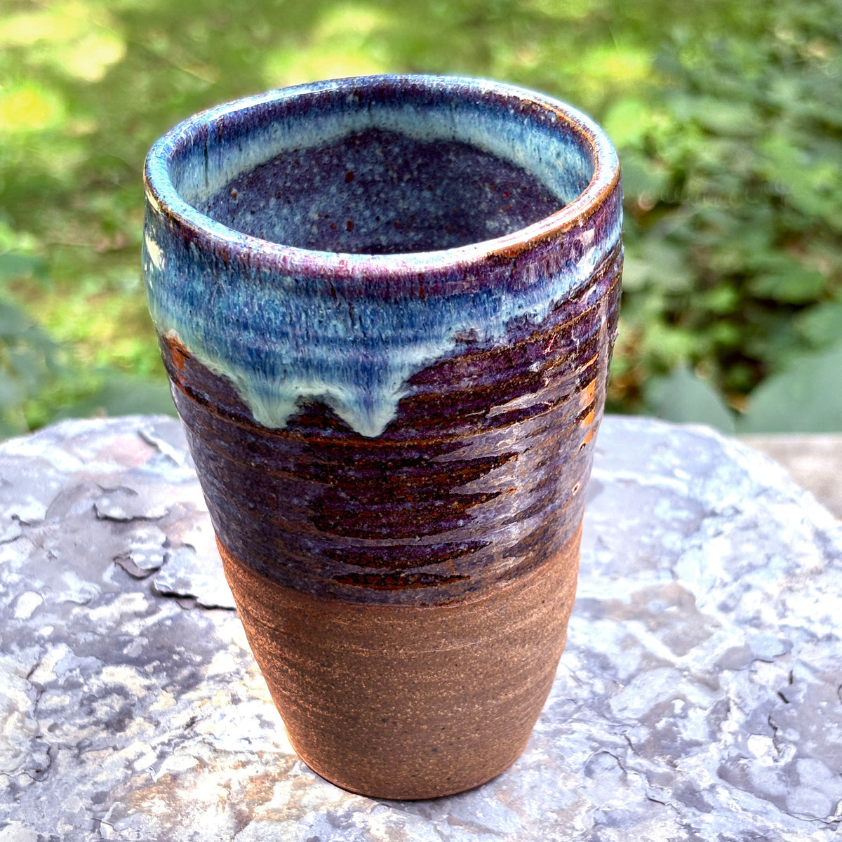 COMFORT CUP in Midnight Blue – BlackTree Studio Pottery